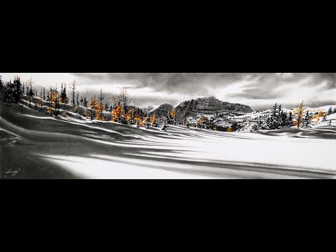 How to stretch paper with Jennifer Annesley - YouTube