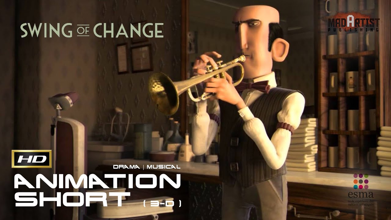 CGI 3D Animated Short Film "SWING OF CHANGE" Musical Animation by ESMA ...
