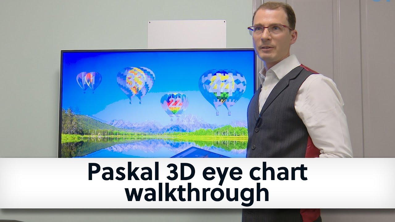 Paskal 3D eye chart walkthrough - YouTube