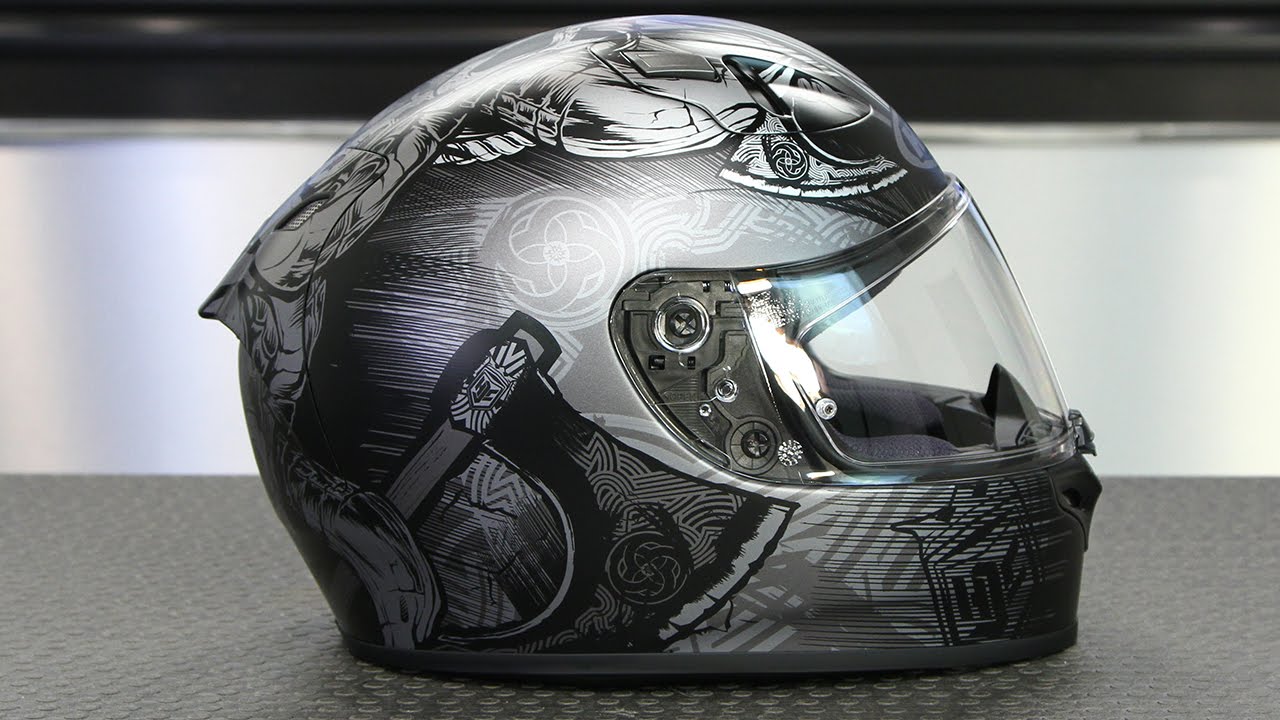 HJC FG-17 Valhalla Helmet | Motorcycle Superstore - YouTube