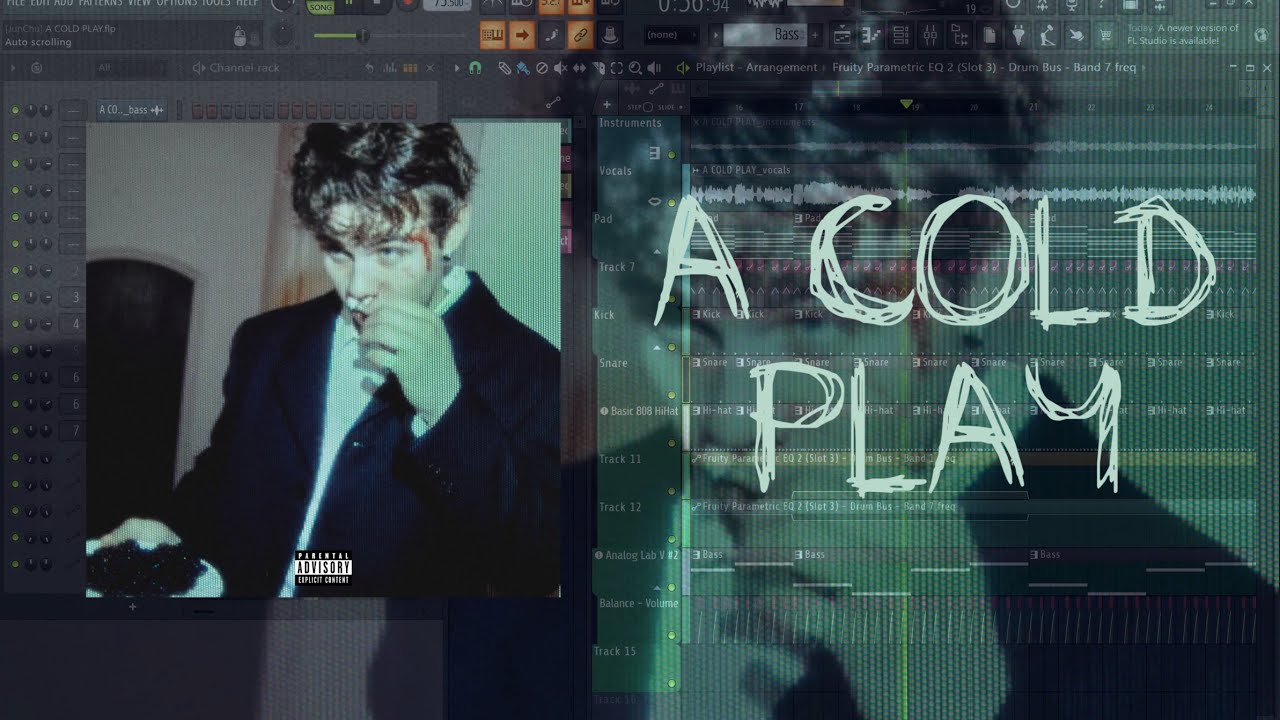 How to remake A COLD PLAY by The Kid LAROI (FLP) - YouTube