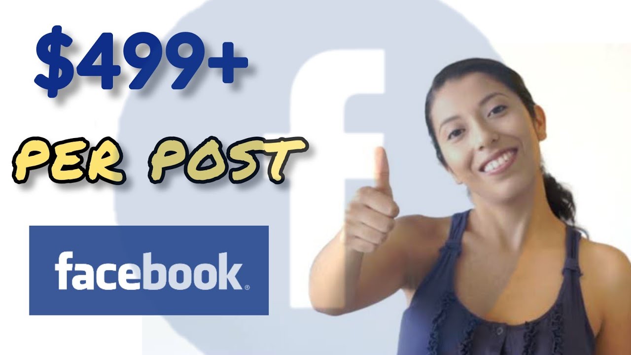 Get Free $499+ For 1 Post On Facebook | How To Make Money From Facebook ...