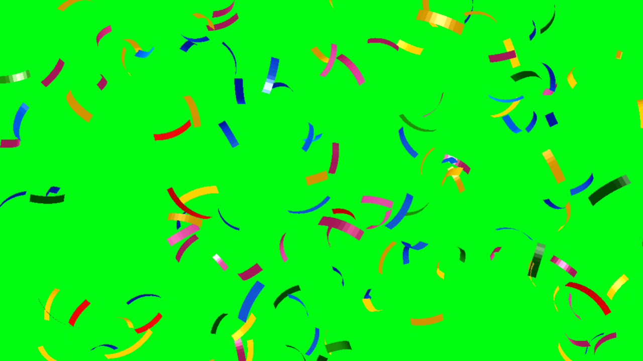 confetti 🎊 green screen effects - YouTube