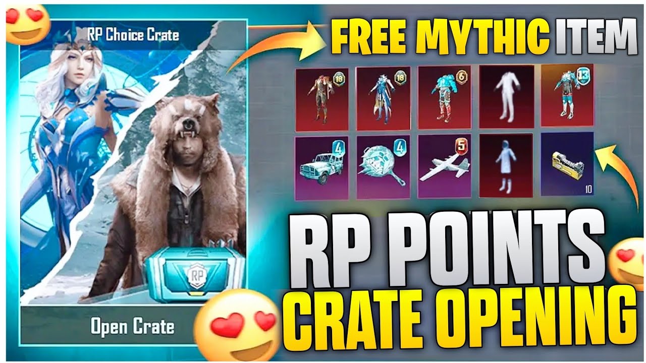 FREE MYTHIC ITEM 🤩 A10 RP POINTS CRATE OPENING | NEXT MYTHIC FORGE ...