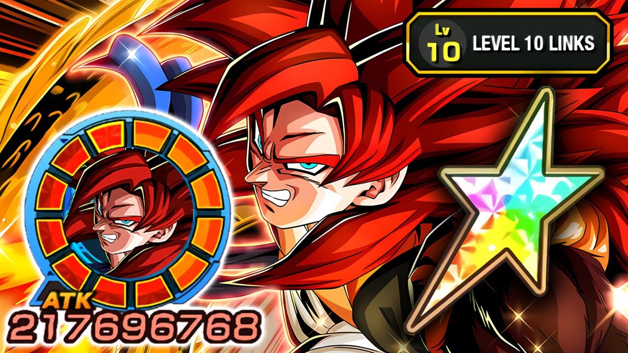 100% NEW AGL LR SSJ4 GOGETA LEVEL 10 LINKS!!!!!!!!!!! Dragon Ball Z ...