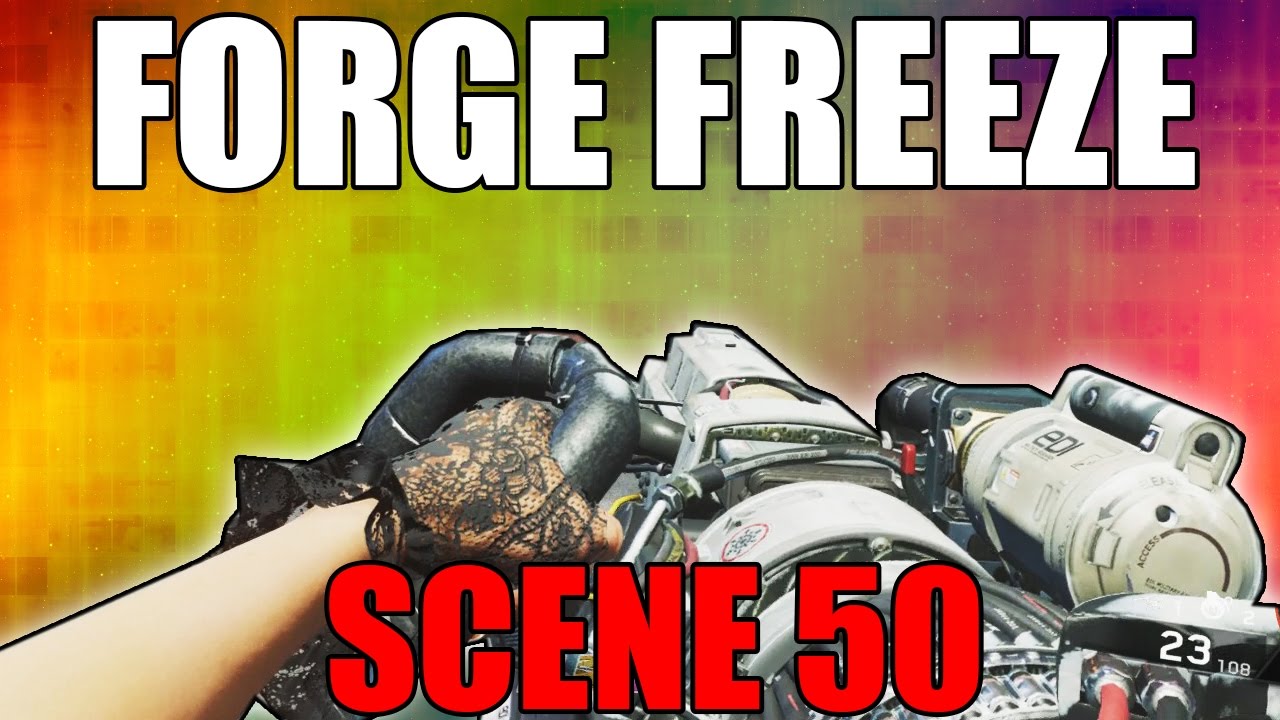 FORGE FREEZE ON ROUND 50 - "ZOMBIES IN SPACELAND" (Infinite Warfare ...