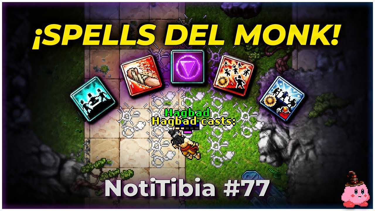 SPELLS DE LOS MONKS 👨‍🦲👊 Explicado a Fondo | Noti Tibia #77 - YouTube