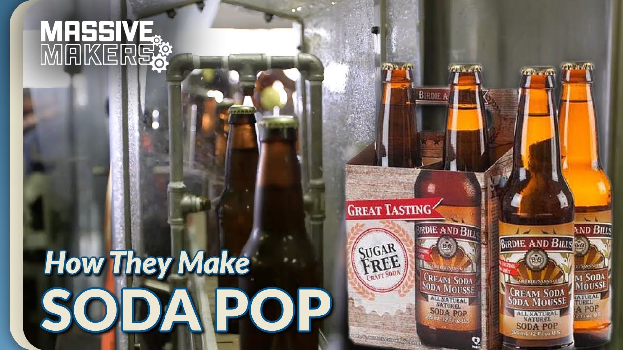 Inside the Natural Sweeteners Used in Craft Soda! | Food Factory - YouTube