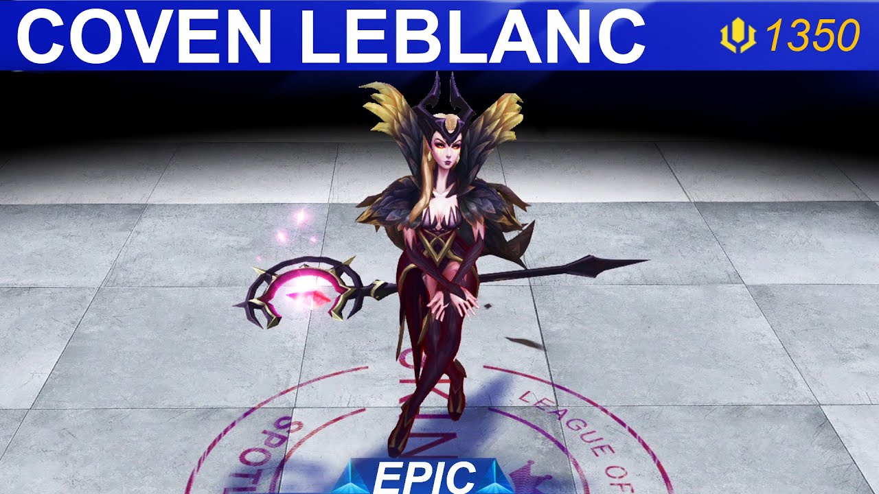Coven LeBlanc Skin 2020 (Quick Spotlight) - YouTube
