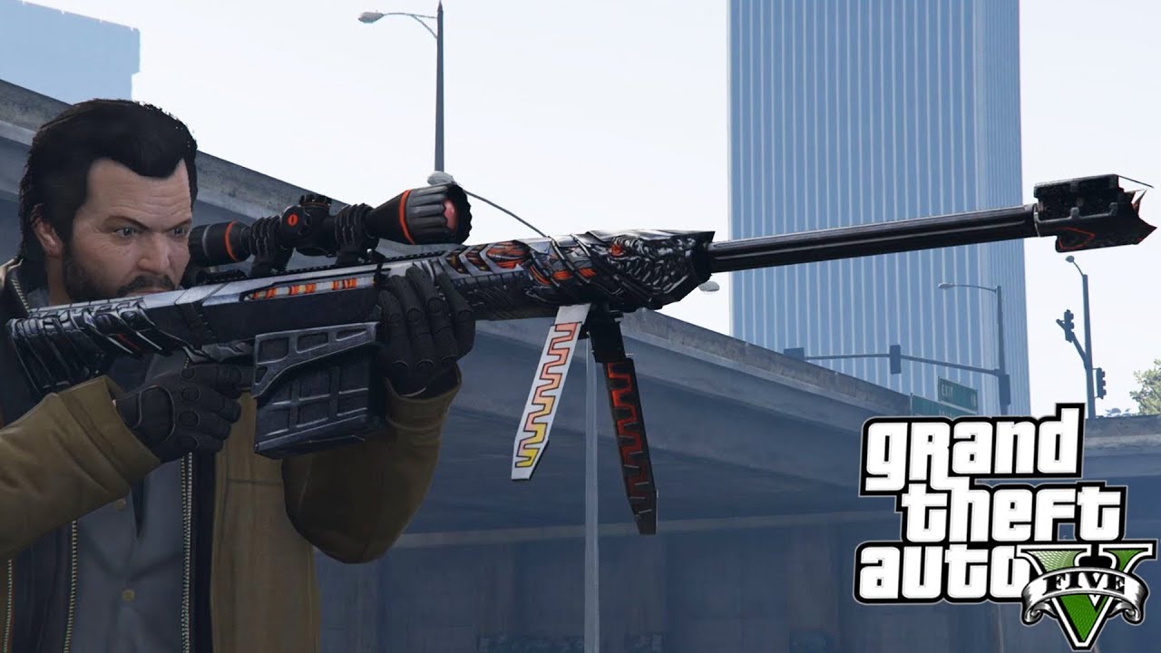 GTA V Barrett M82A1 (Crossfire) - YouTube