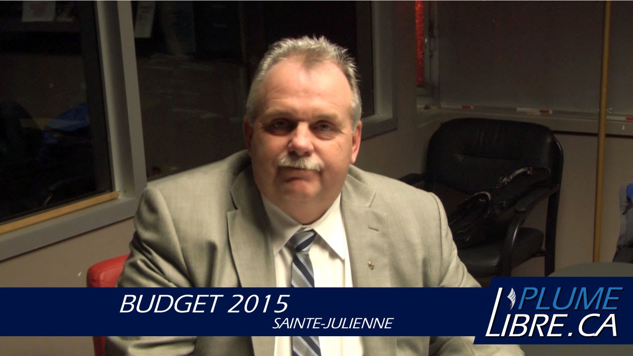 Budget 2015 | Ste-Julienne - YouTube