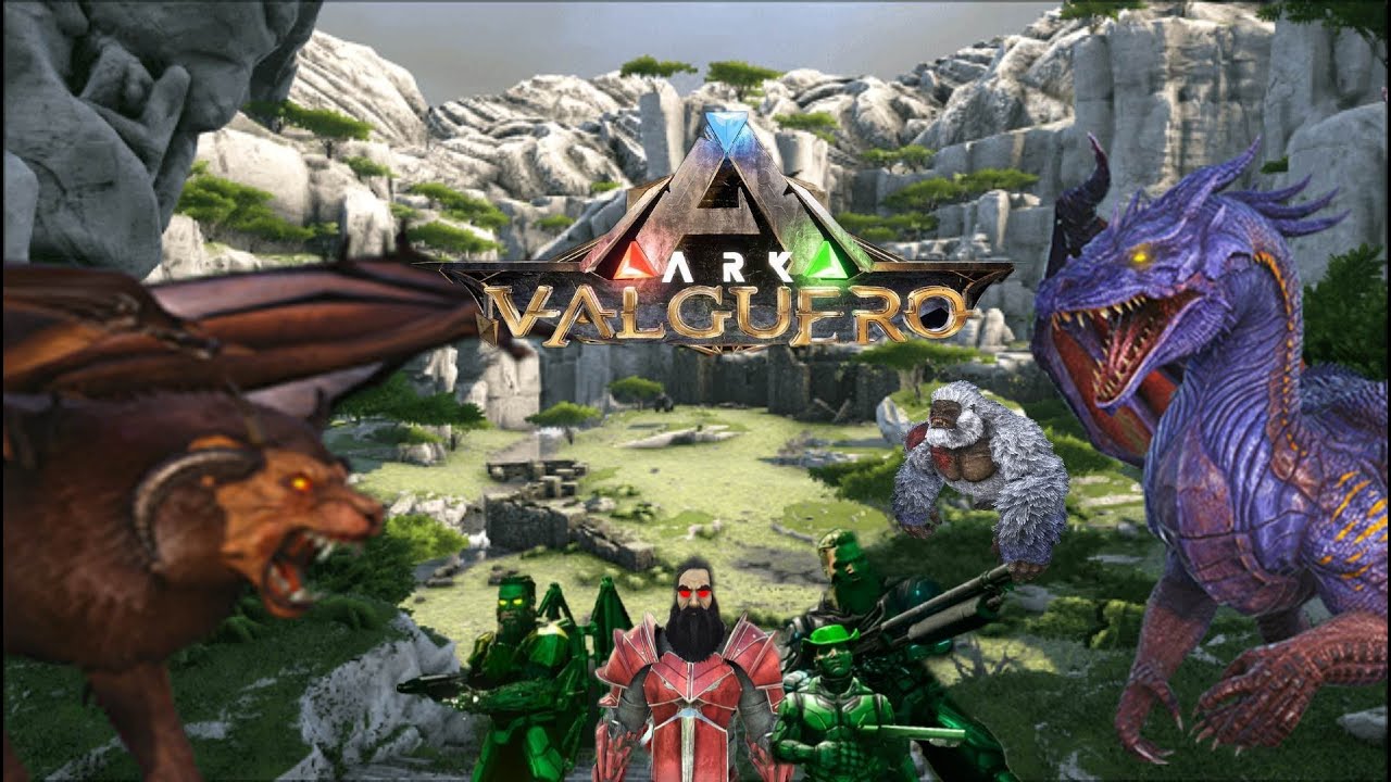 Ark Valguero Episode 23- The 3 Guardians Boss Fight - YouTube