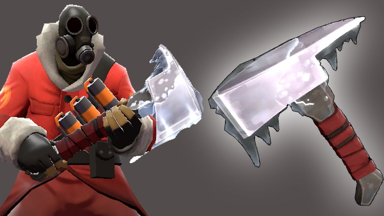 TF2 Pyro Ice Axe - YouTube
