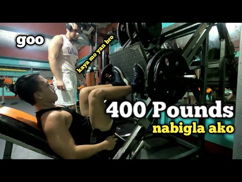 400 POUNDS with my training partner today - YouTube