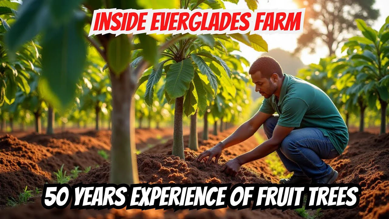 50 Years of Growing Rare Fruit Trees: Everglades Farm - YouTube