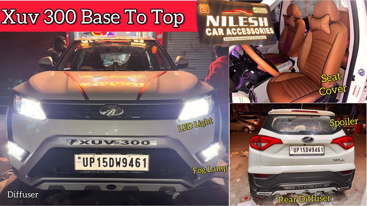 2022 Xuv 300 W4 To W8 Modification XUV300 Base To Top Modification ...