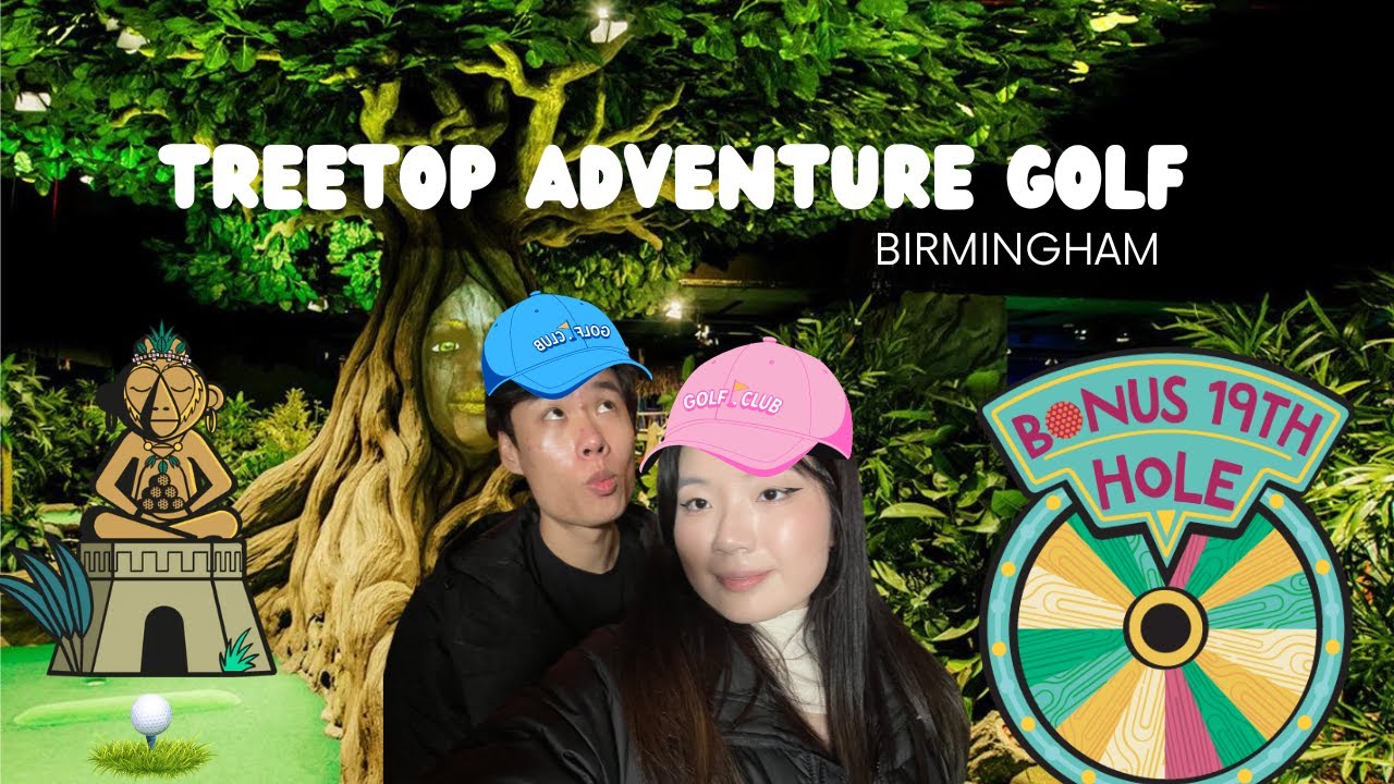 Treetop Adventure Golf Birmingham - YouTube
