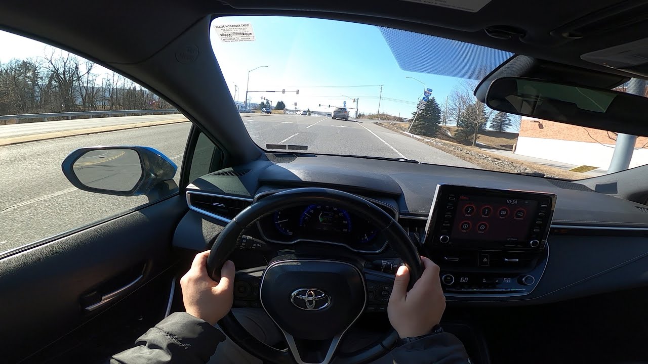 2019 Toyota Corolla XSE Hatchback MANUAL | POV Test Drive (Binaural ...