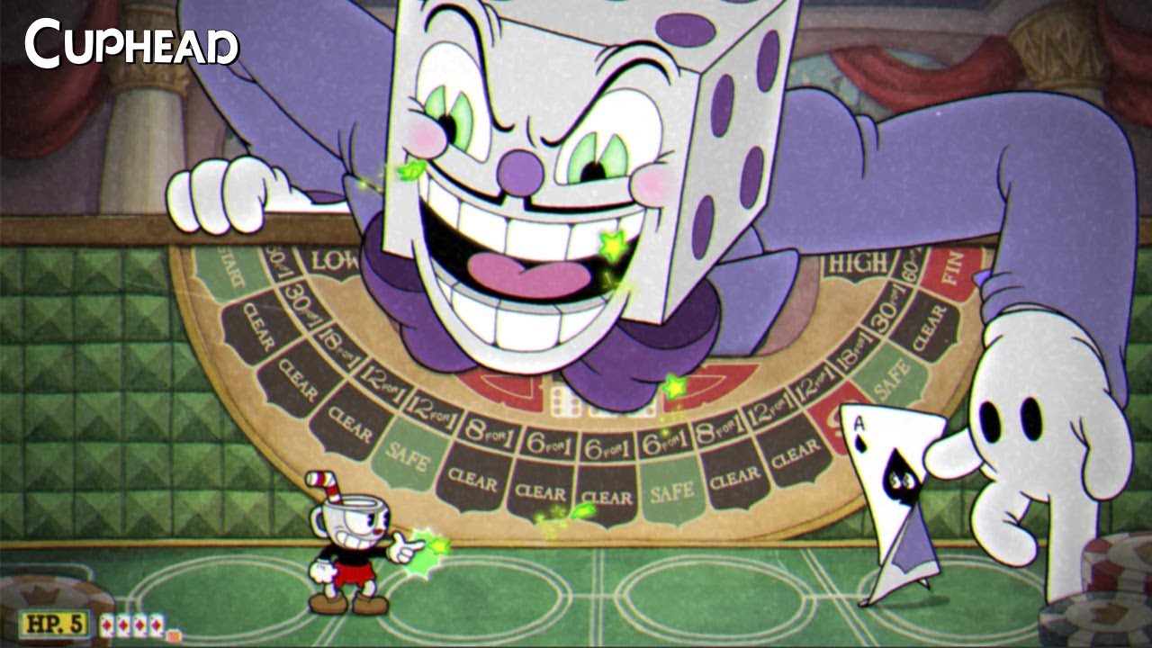 Cuphead: Winning the King Dice Boss - YouTube