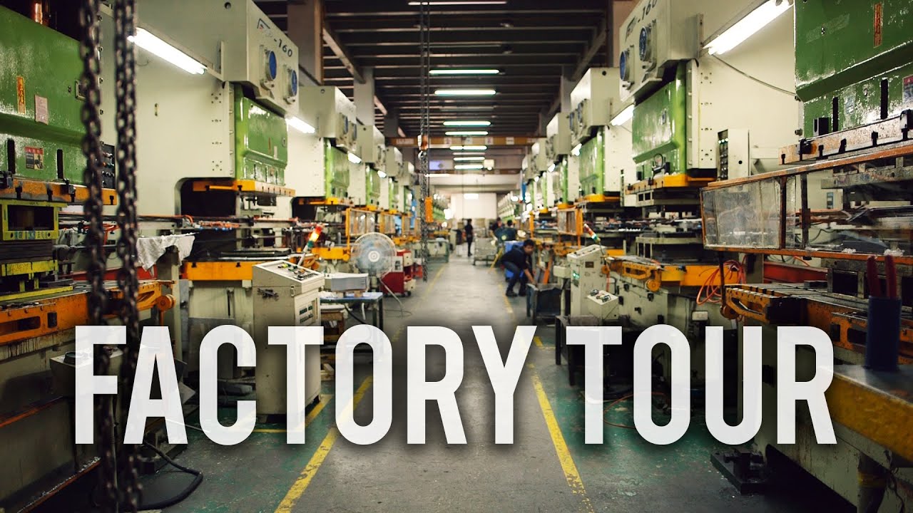 InWin Factory Tour - How Cases are Made! - YouTube