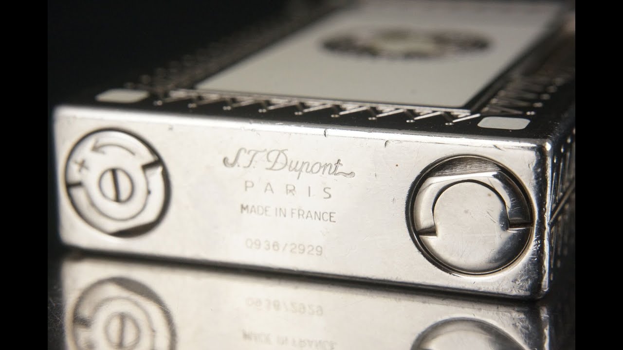 Encendedor ST Dupont Chaman Line Edición Limitada - YouTube