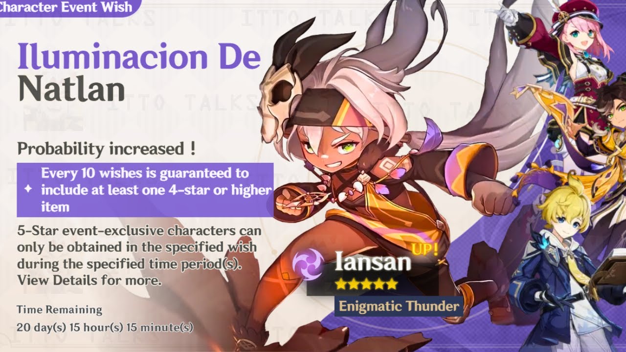 Iansan Complete Kit Details: Skill & Burst, Talents & Constellations ...