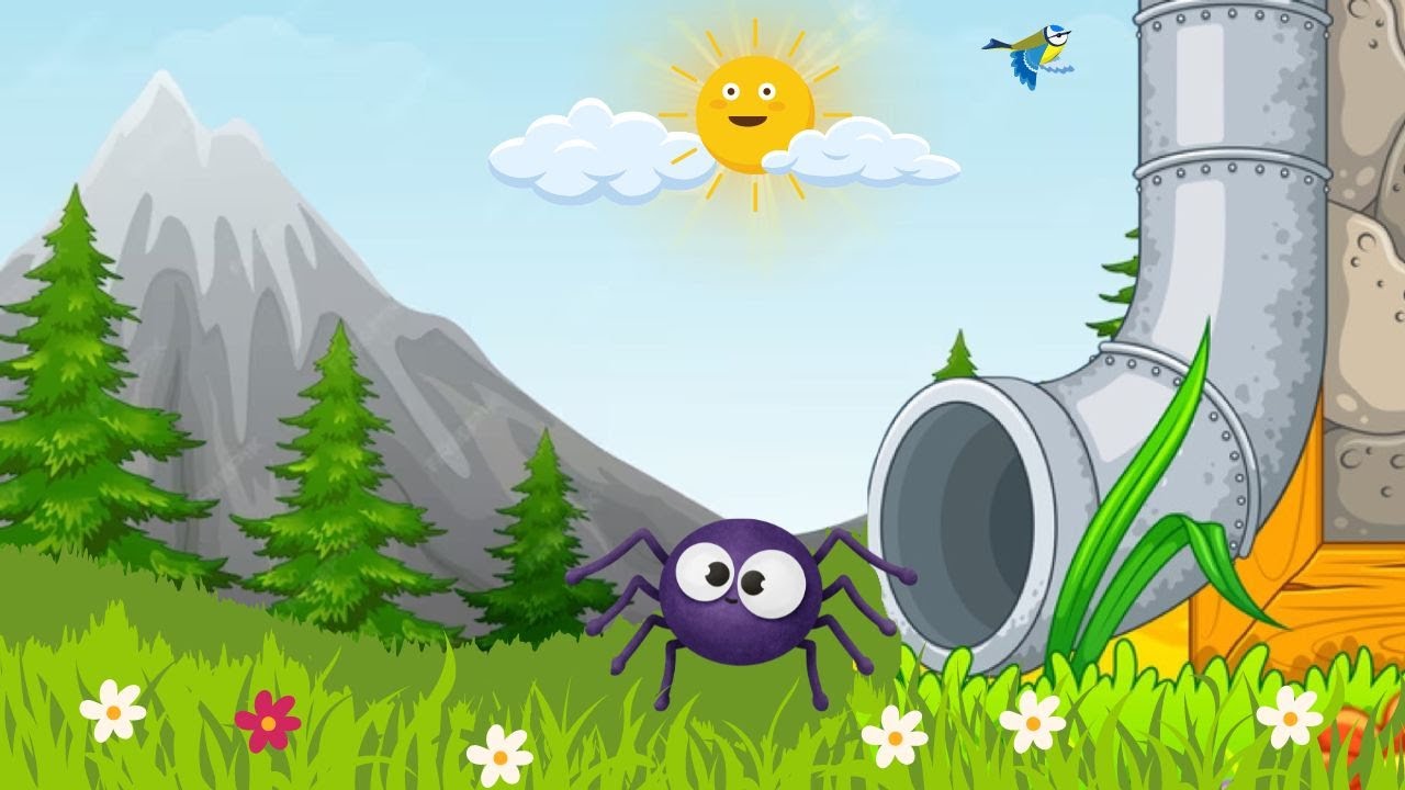 Itsy Bitsy Spider Nursery Rhyme | Song For Children - YouTube