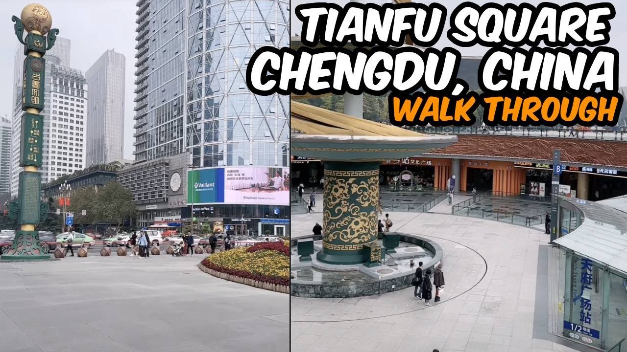 Chengdu Tianfu Square | Uncovering the Heart of the City / Life in ...