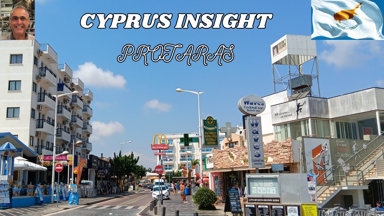 Protaras Cyprus - A Sunny Afternoon in September. - YouTube