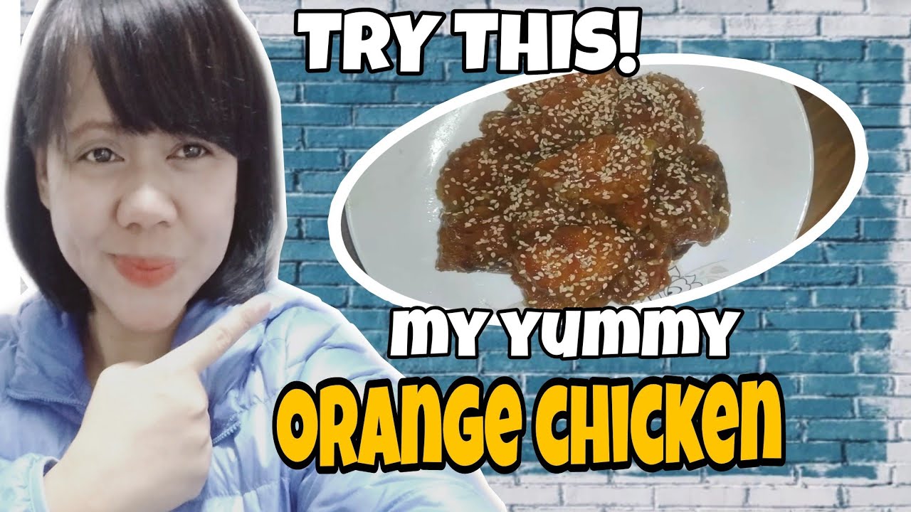 HOW TO COOK ORANGE CHICKEN | GIGI CORNELIO VLOG | - YouTube