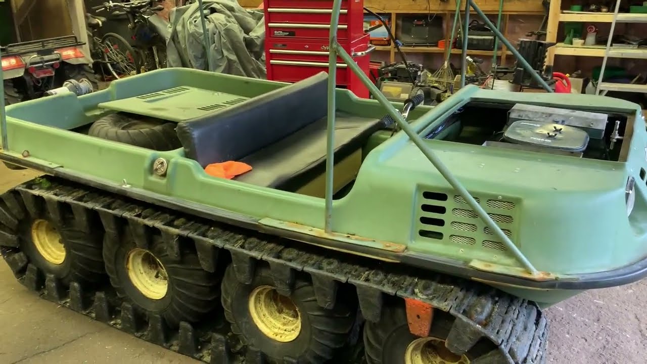 Argo 8x8 Budget Build - Bad Engine / Disassembly - Part 1 - YouTube