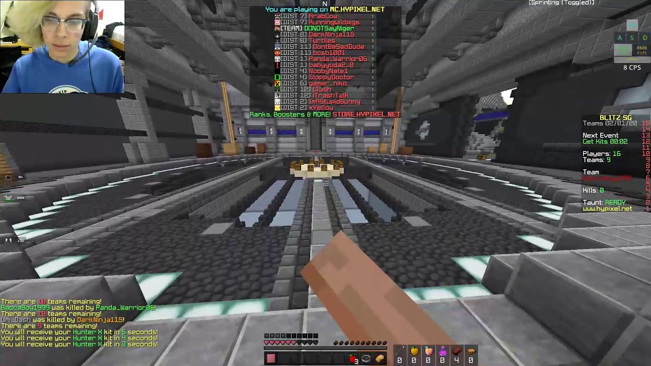 Minecraft/Community Interaction (Webcam) - YouTube