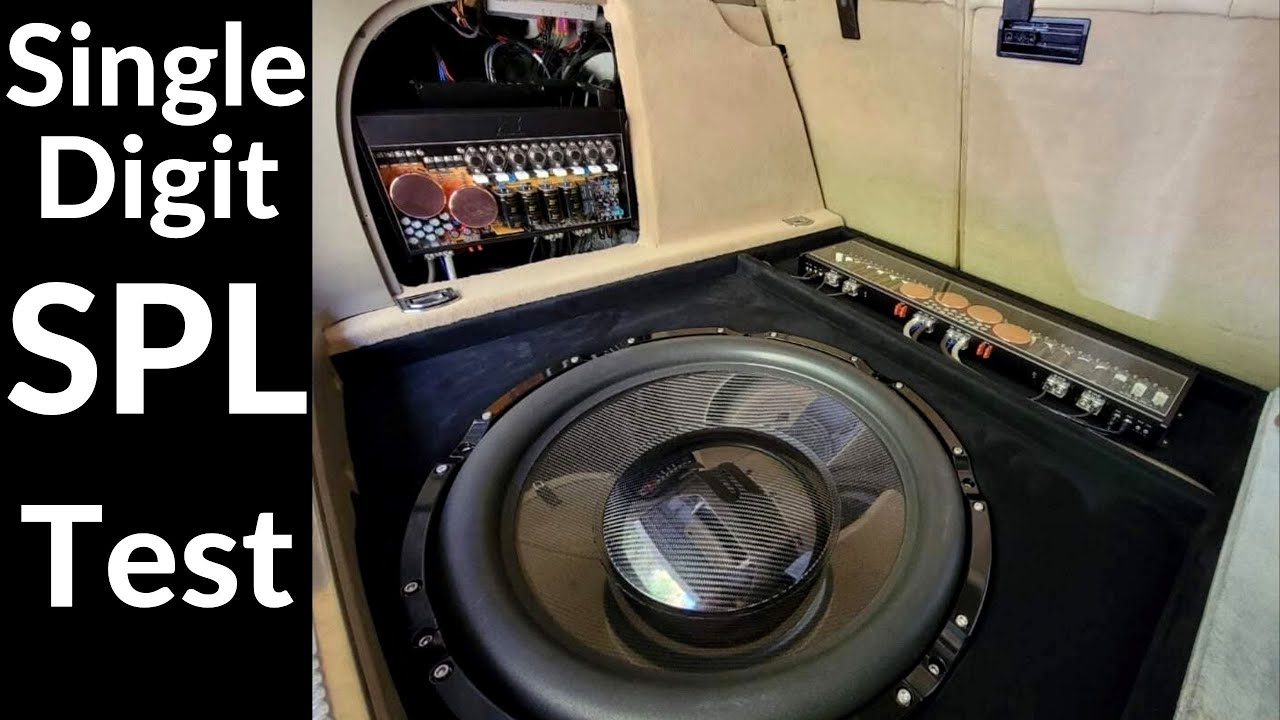 Stereo Integrity Audi: Single Digit SPL Test - YouTube