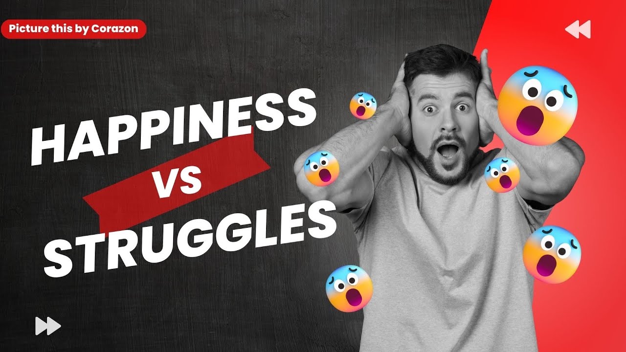 Happiness and Struggles: The Journey Towards Fulfillment #foryou # ...