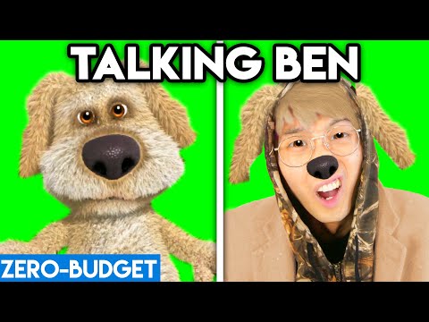 TALKING BEN WITH ZERO BUDGET! (FUNNY GAME PARODY BY LANKYBOX!)
