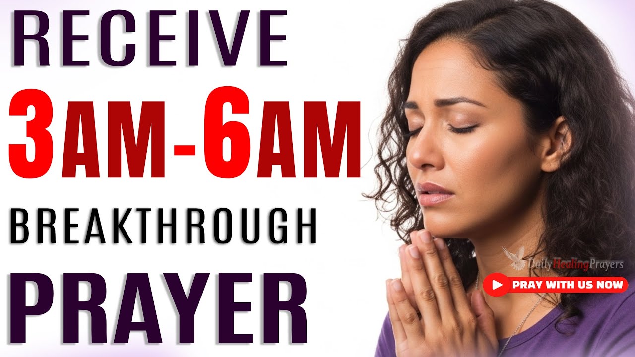 Awake at 3 Am–6 Am? Pray This Sacred Breakthrough Prayer Now - YouTube