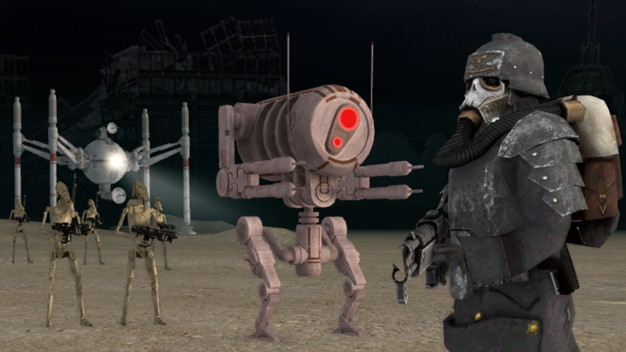 CIS Droids vs Death Korps of Krieg - Star Wars vs Warhammer 40k | Men ...