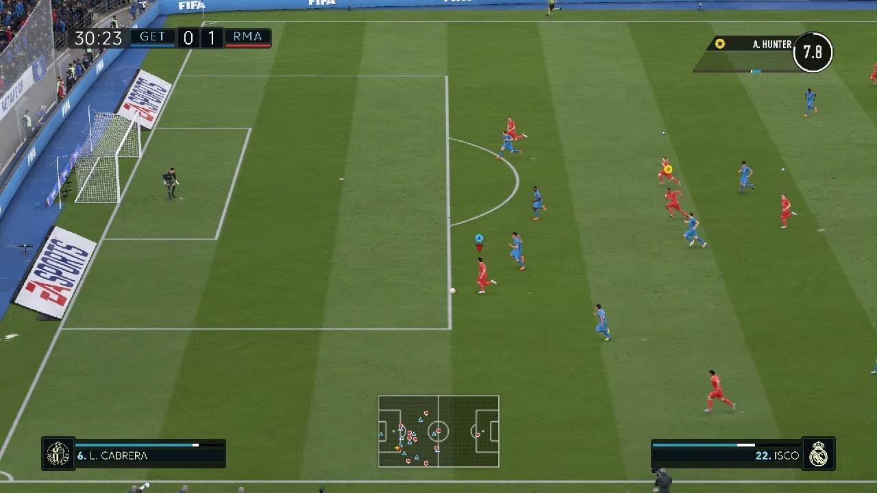 FIFA 19 back heel goal (rare) - YouTube