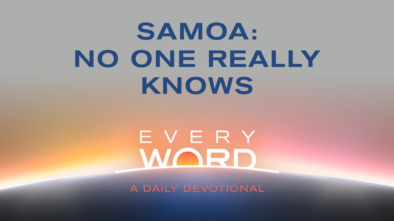 Samoa: No One Really Knows - YouTube