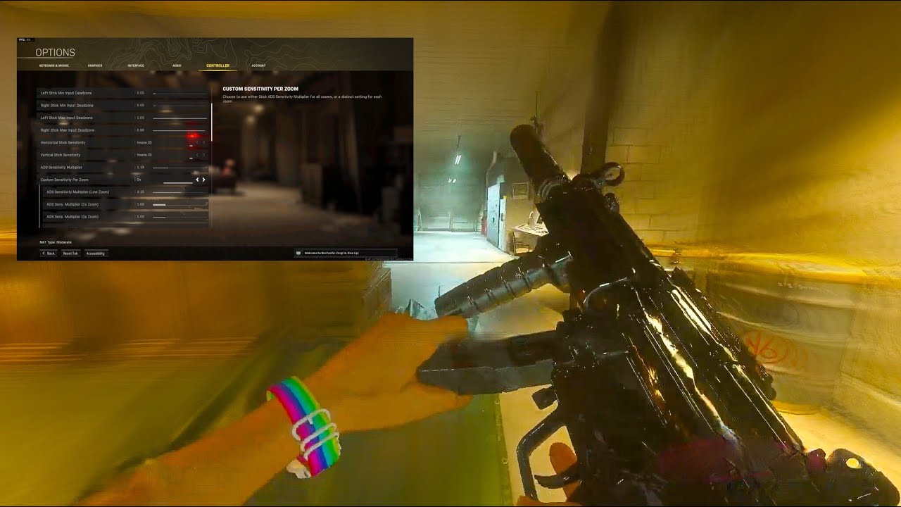 BEST CONSOLE Warzone Controller Settings For Movement & Aim (PS5) + How ...