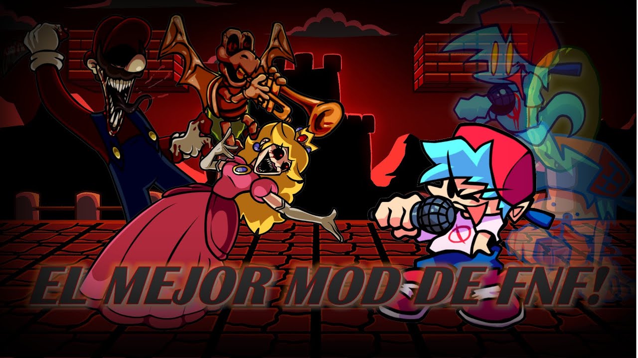 EL MEJOR MOD DE FNF! / FNF MARIO'S MADNESS V2 / Cap. 1 (gameplay ...