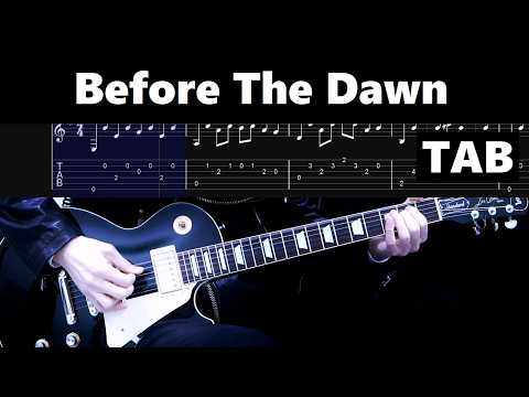 Judas Priest - Before The Dawn / guitar cover tab tutorial