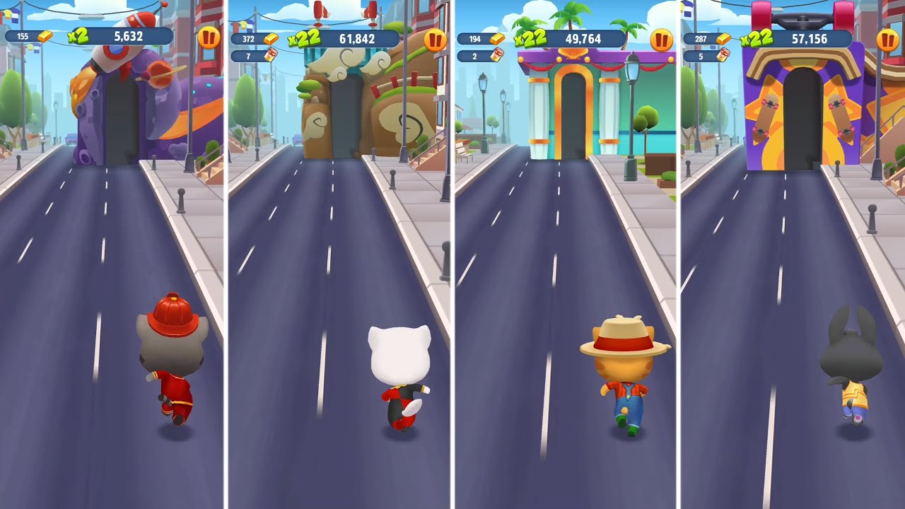 Talking Tom Gold Run: Talking Tom,Talking Angela,Talking Ginger,Talking ...