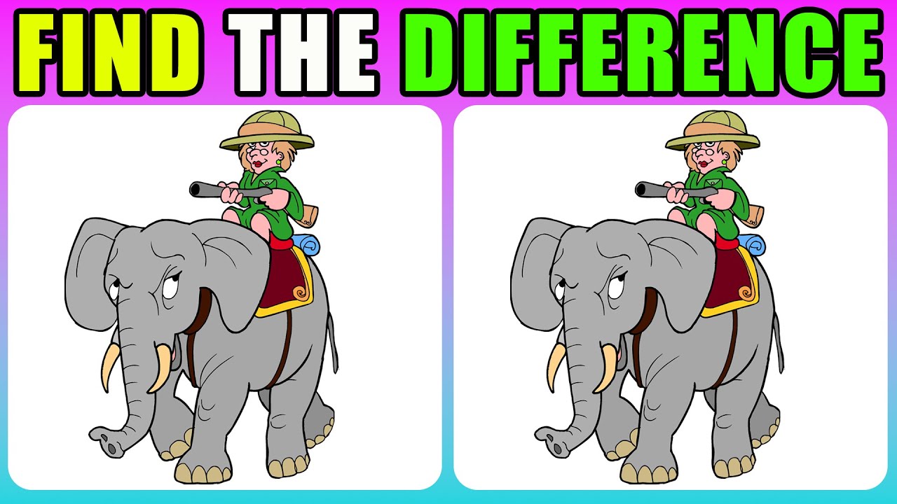 [Find Differences] Between Two Pictures | [Spot the Difference] Game ...