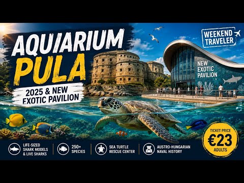 Pula Aquarium 2025 & New Exotic Pavilion