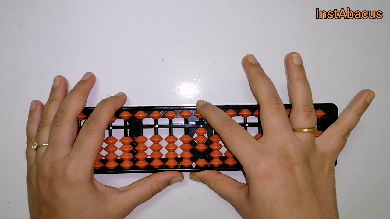 1+2+3... Let's add 1 to 5 using abacus | Addition using abacus - YouTube
