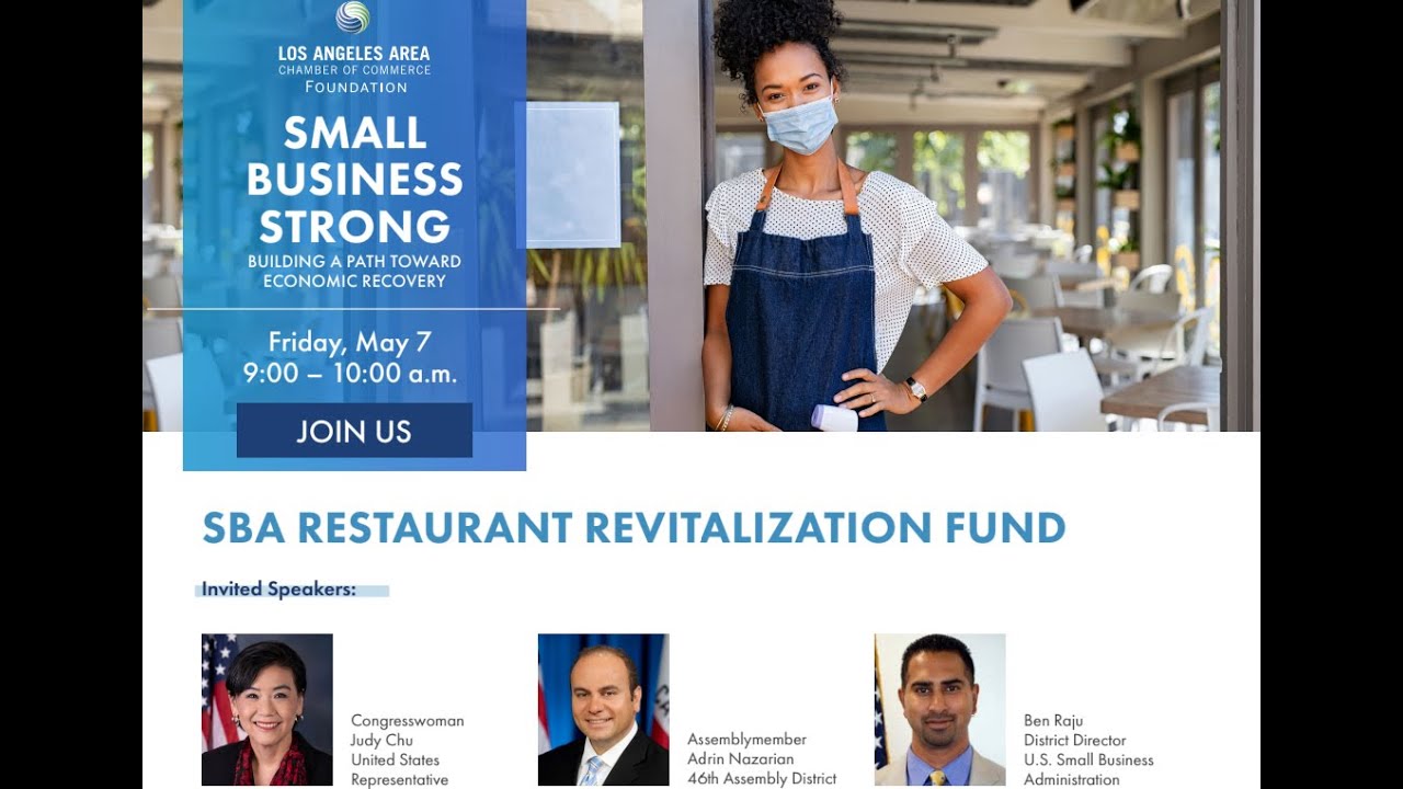 Small Business Strong hosts SBA Restaurant Revitalization Fund - YouTube