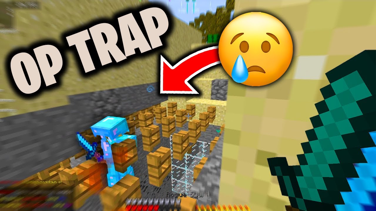 *OP* Minecraft Fence Gate Trap! (hcf trapping montage) - YouTube