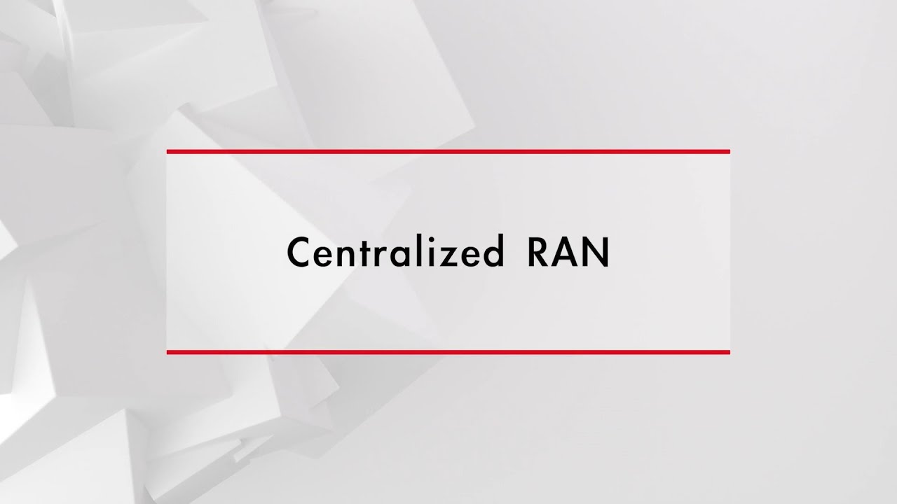 Kyocera's Centralized RAN Development - YouTube