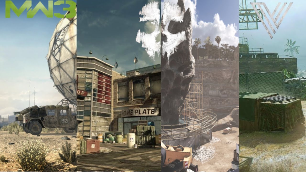 L'Évolution de Dome dans la Série Call of Duty !(Changements, Histoire ...